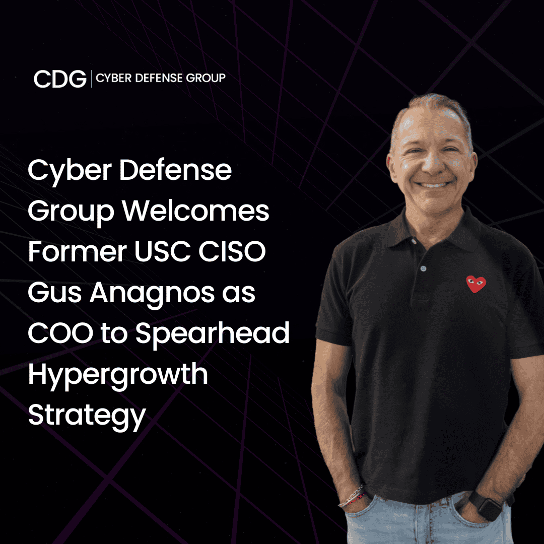 Enhancing Cybersecurity with Gus Anagnos at Cyber Defense Group